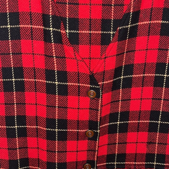 Pendleton | Dresses | Rare Vintage Pendleton 0 Virgin Wool Plaid Dress ...